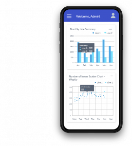 Real time production monitoring software for factory Compucare India