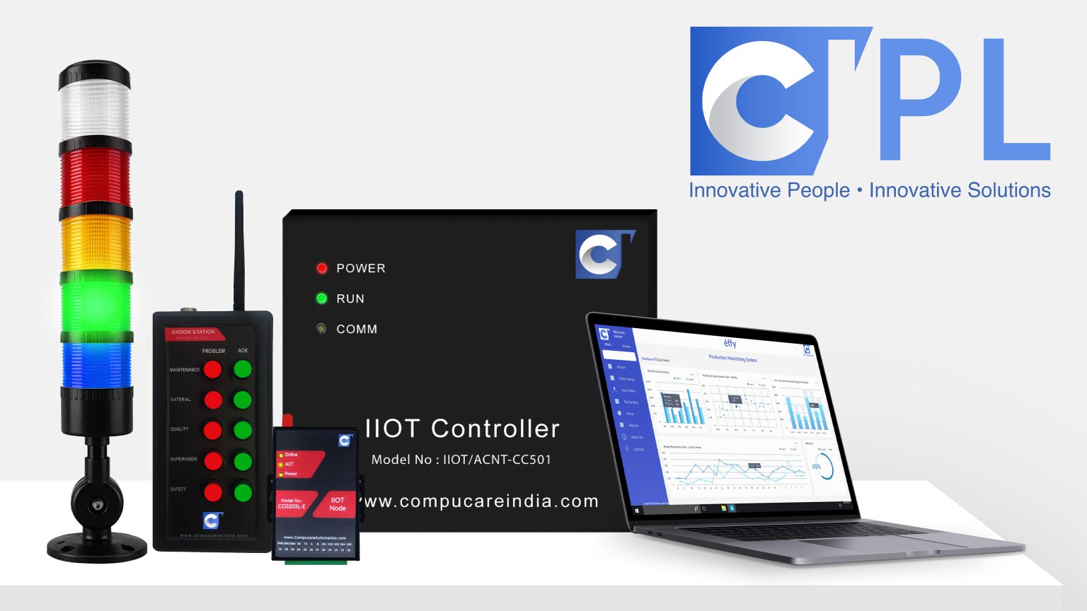 Andon system in Lean Manufacturing - Compucare India