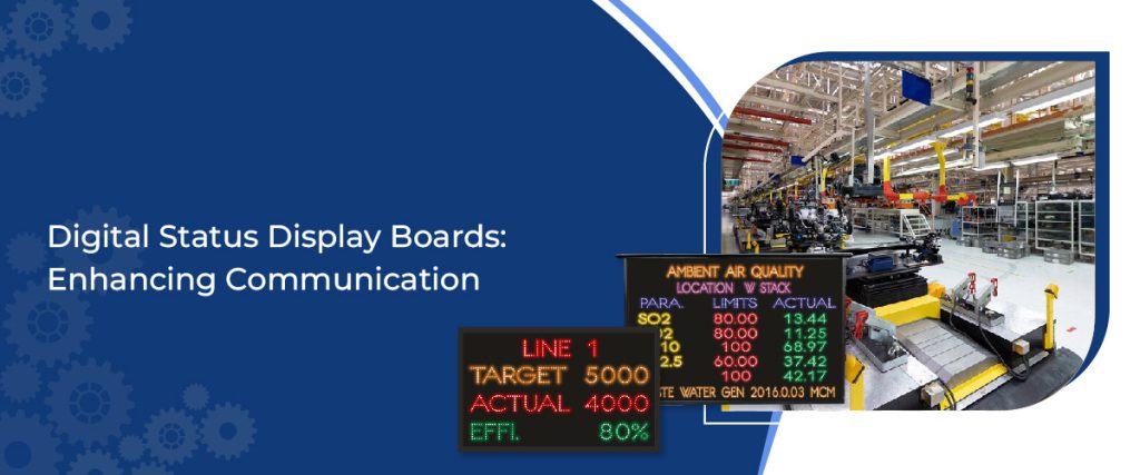 Digital Status Display Boards: Enhancing Communication - Compucare India