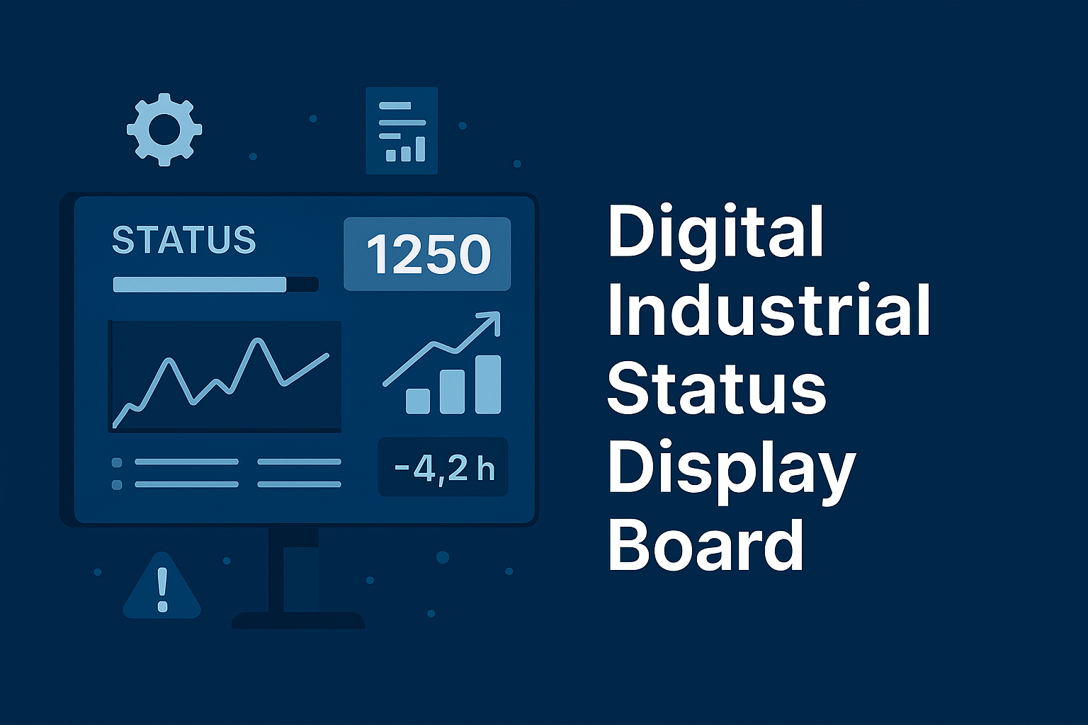 Digital Industrial Status Display Board - Compucare India